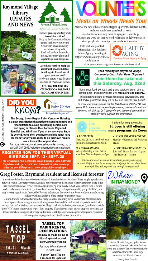 Town of Raymond, Maine | 401 Webbs Mills Road, Raymond, Maine 04071 ...