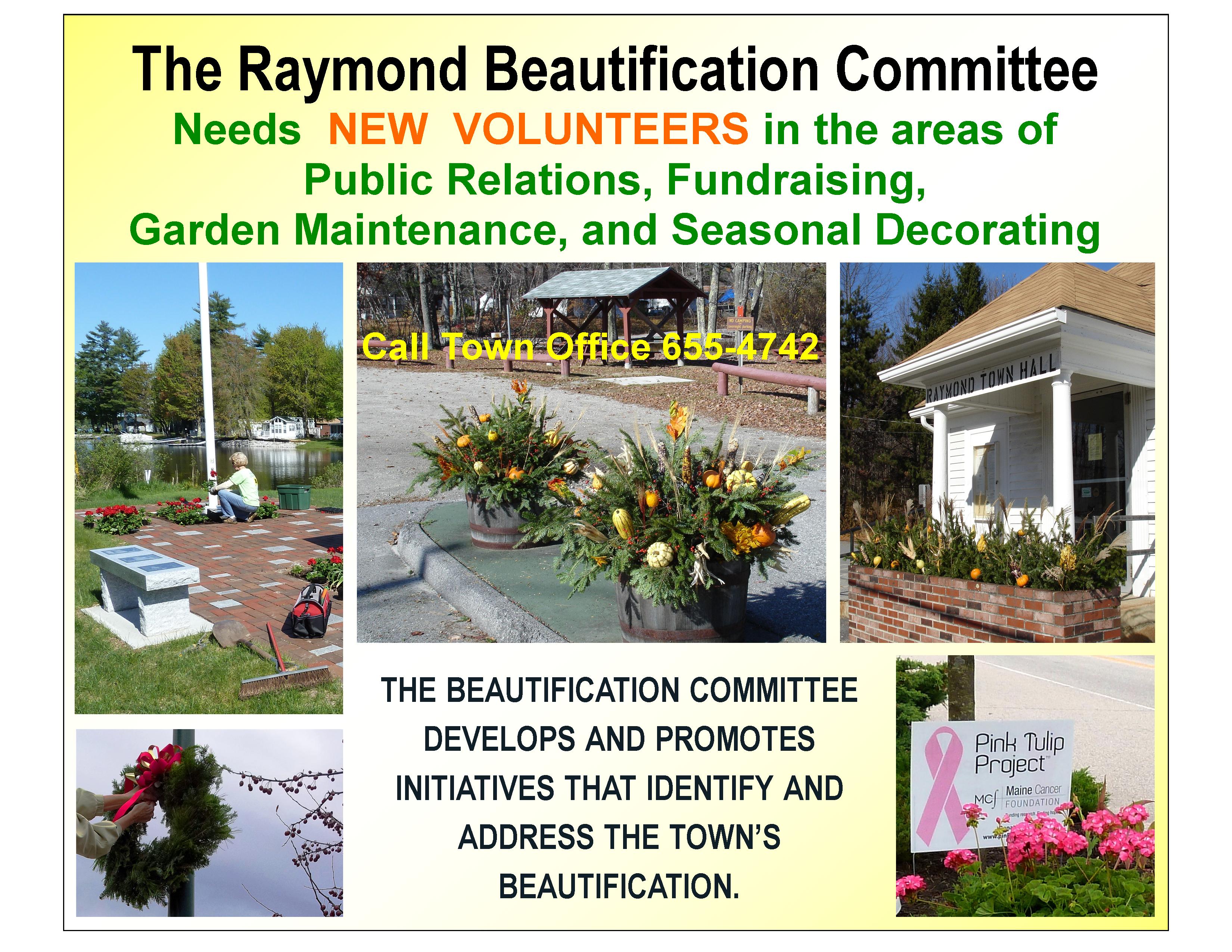 Beautification Committee | Town of Raymond, Maine
